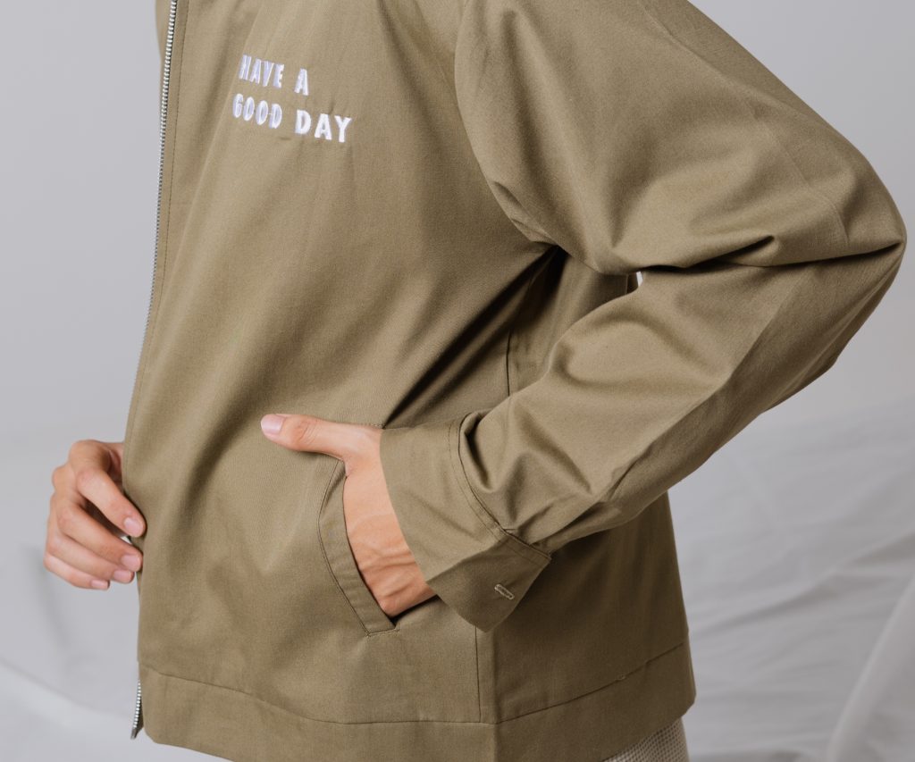 Crop Work Jacket James Olive – Java Jones Clothing