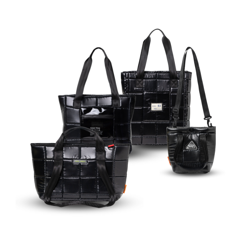 Black Nails Puff Bags Collection – Java Jones Clothing